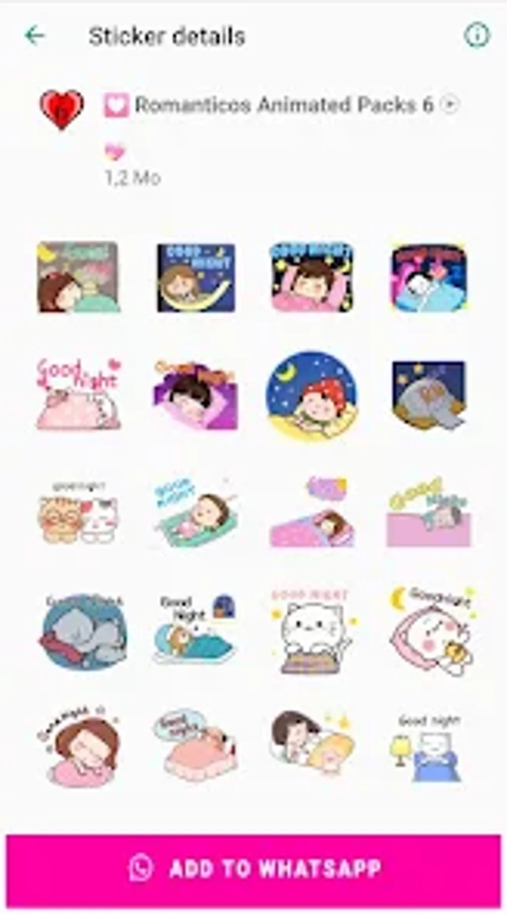 Animated Good Morning Stickers per Android - Download