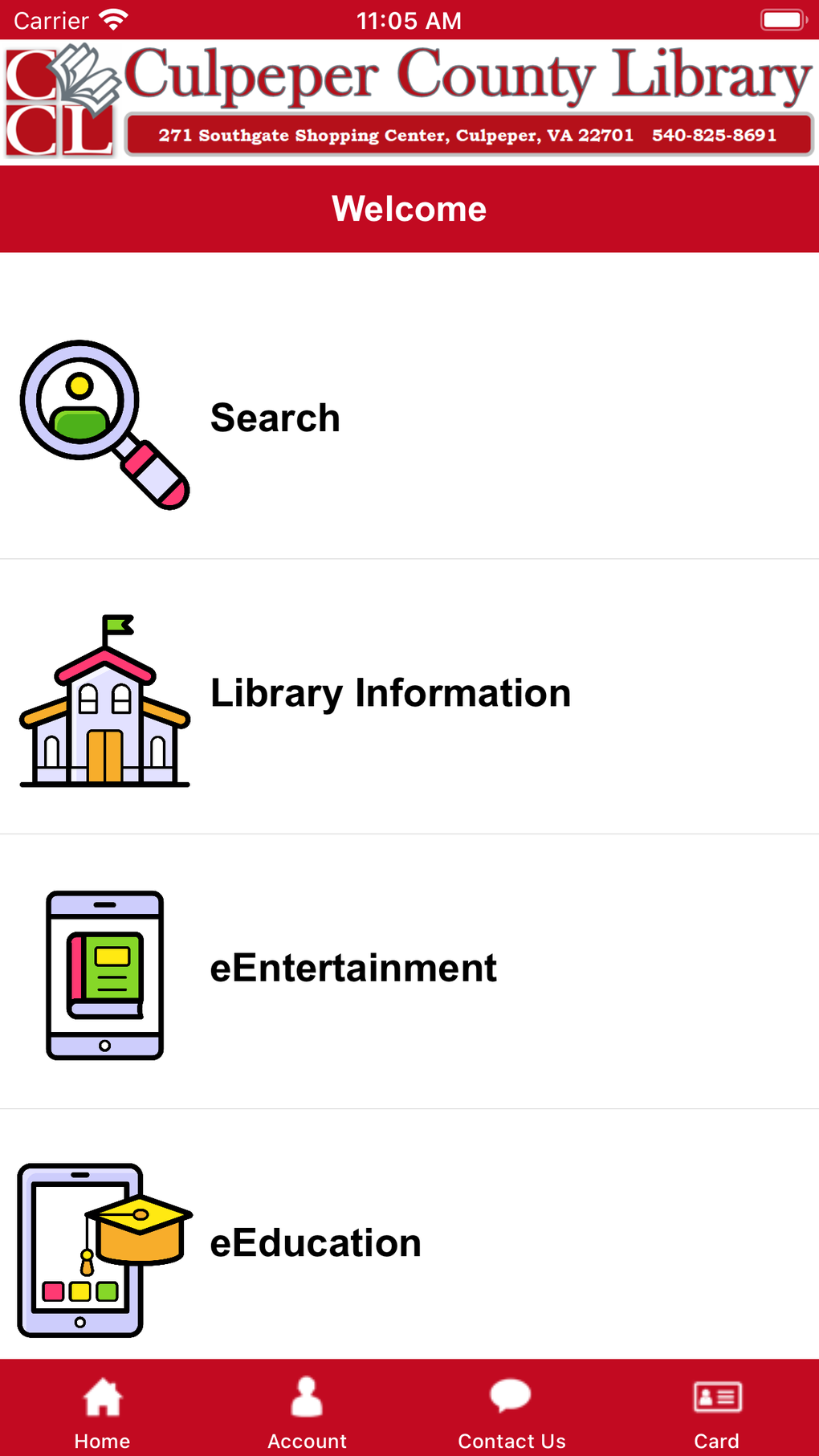 Culpeper County Library for iPhone - Download