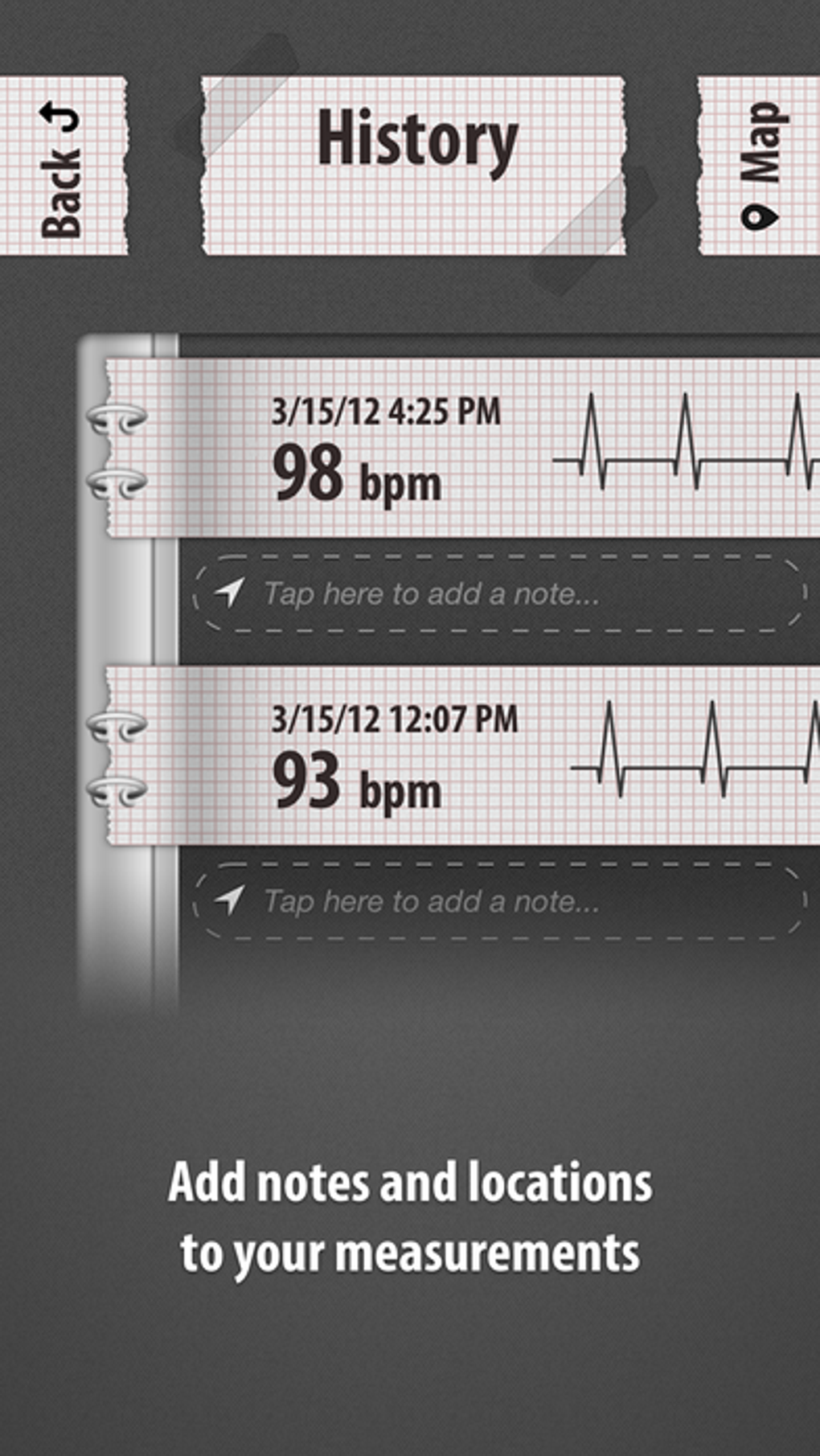 Cardiograph Classic para iPhone - Descargar