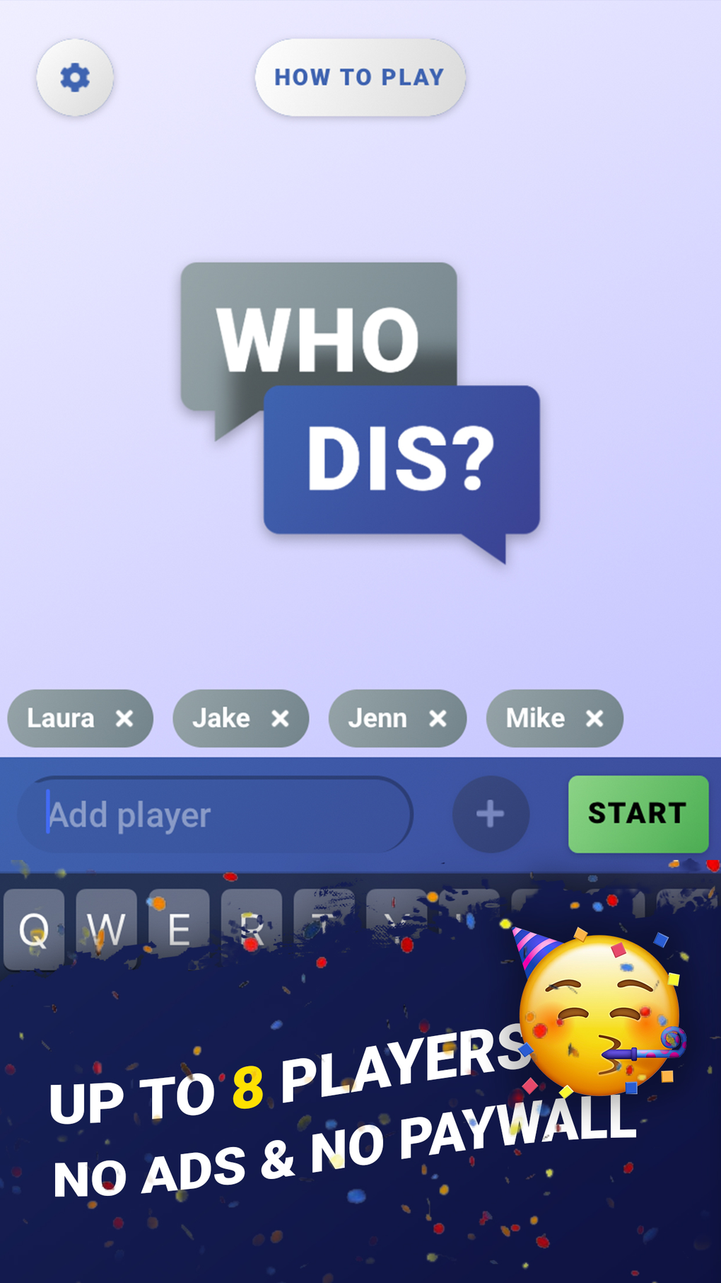 Who Dis - Party Text Feud for iPhone - Download