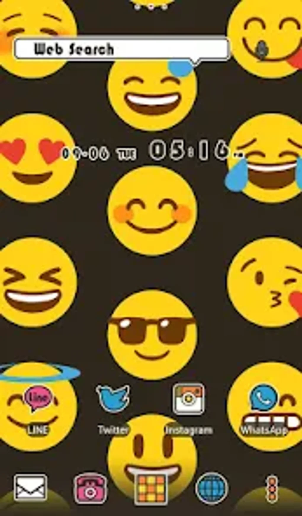 Emoji Party HOME Theme for Android - Download