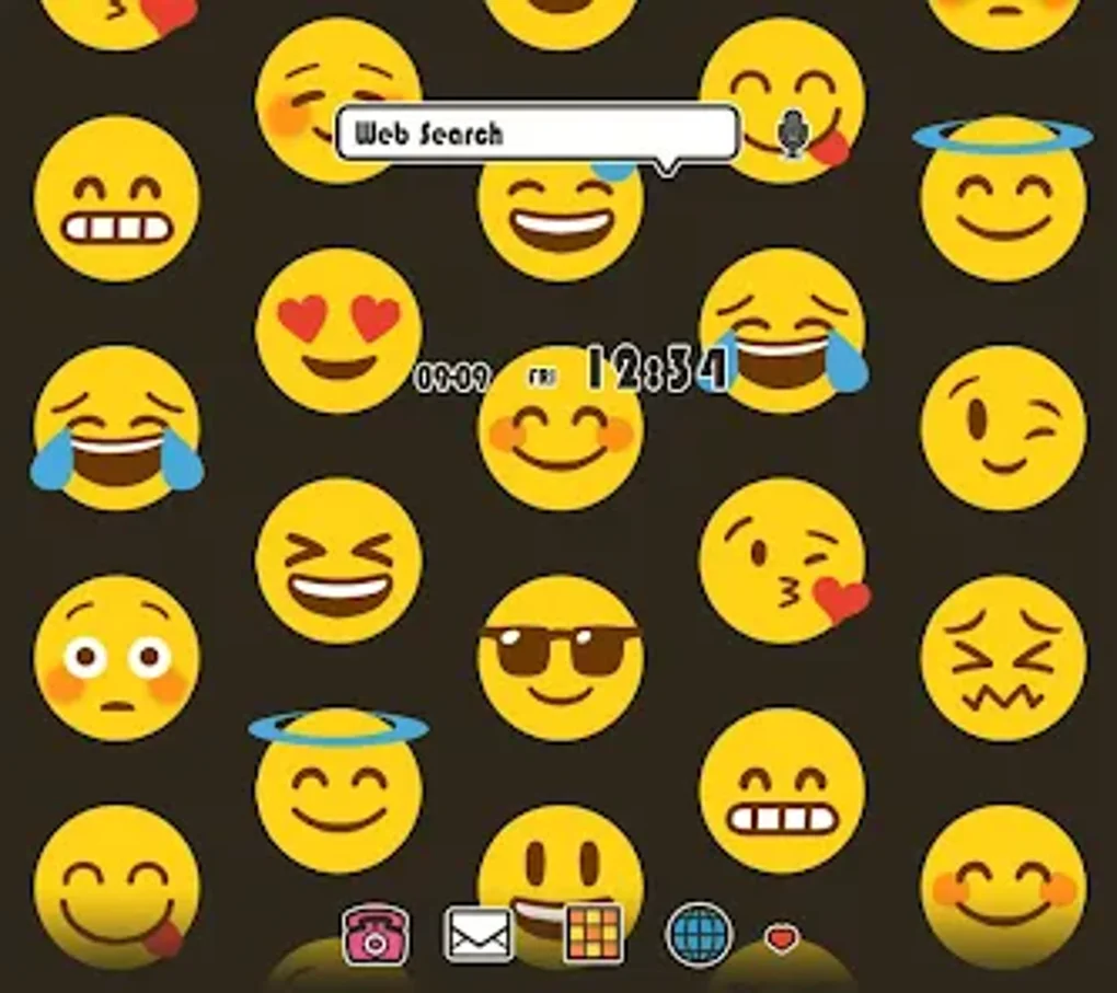 Emoji Party HOME Theme para Android - Descargar