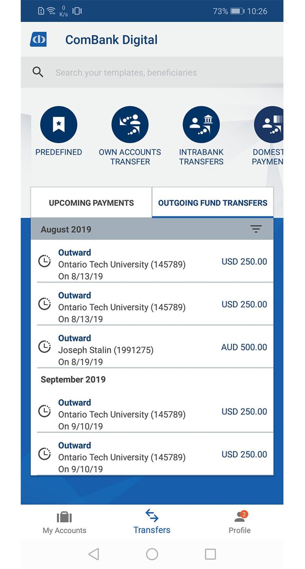 Combank Digital For Android Download
