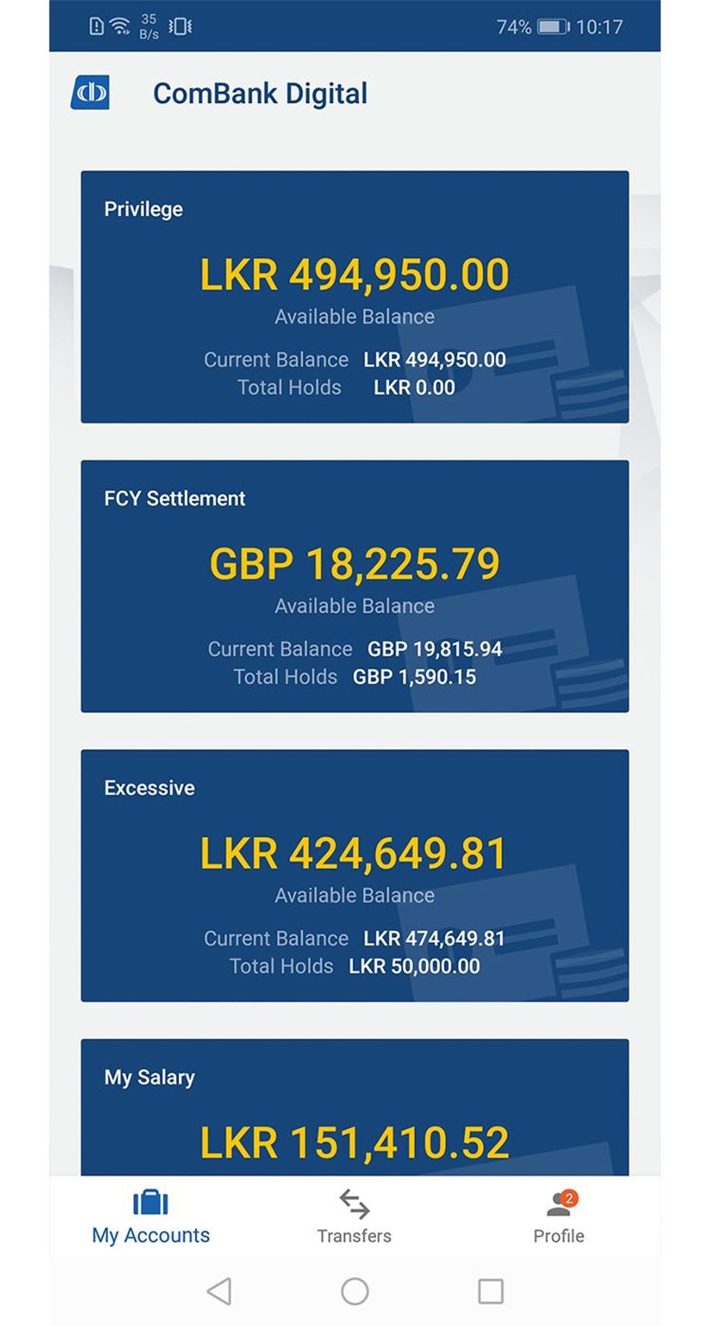 Combank Digital For Android Download