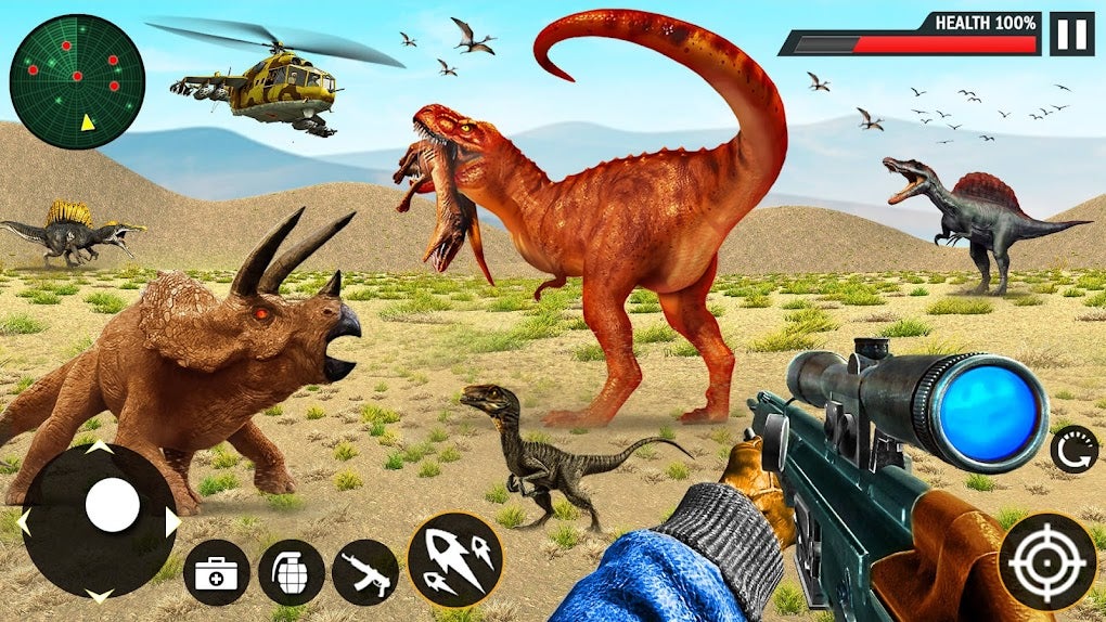 Wild dinosaur hunting games.pm APK for Android - Download