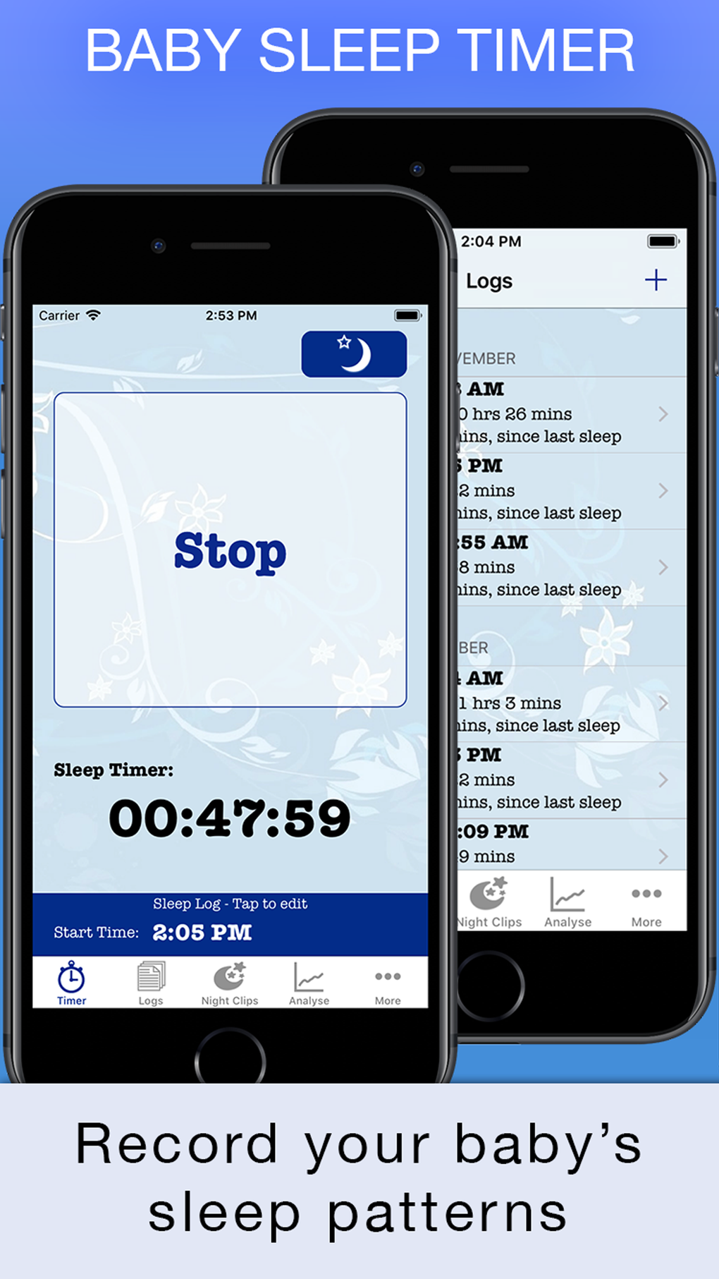 Baby Sleep Timer para iPhone - Descargar