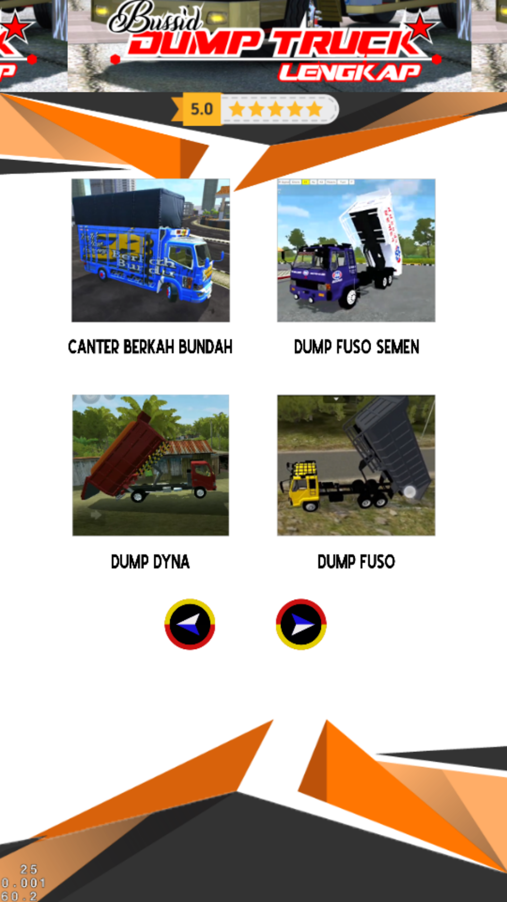 Bussid Dump Truck Lengkap para Android - Descargar
