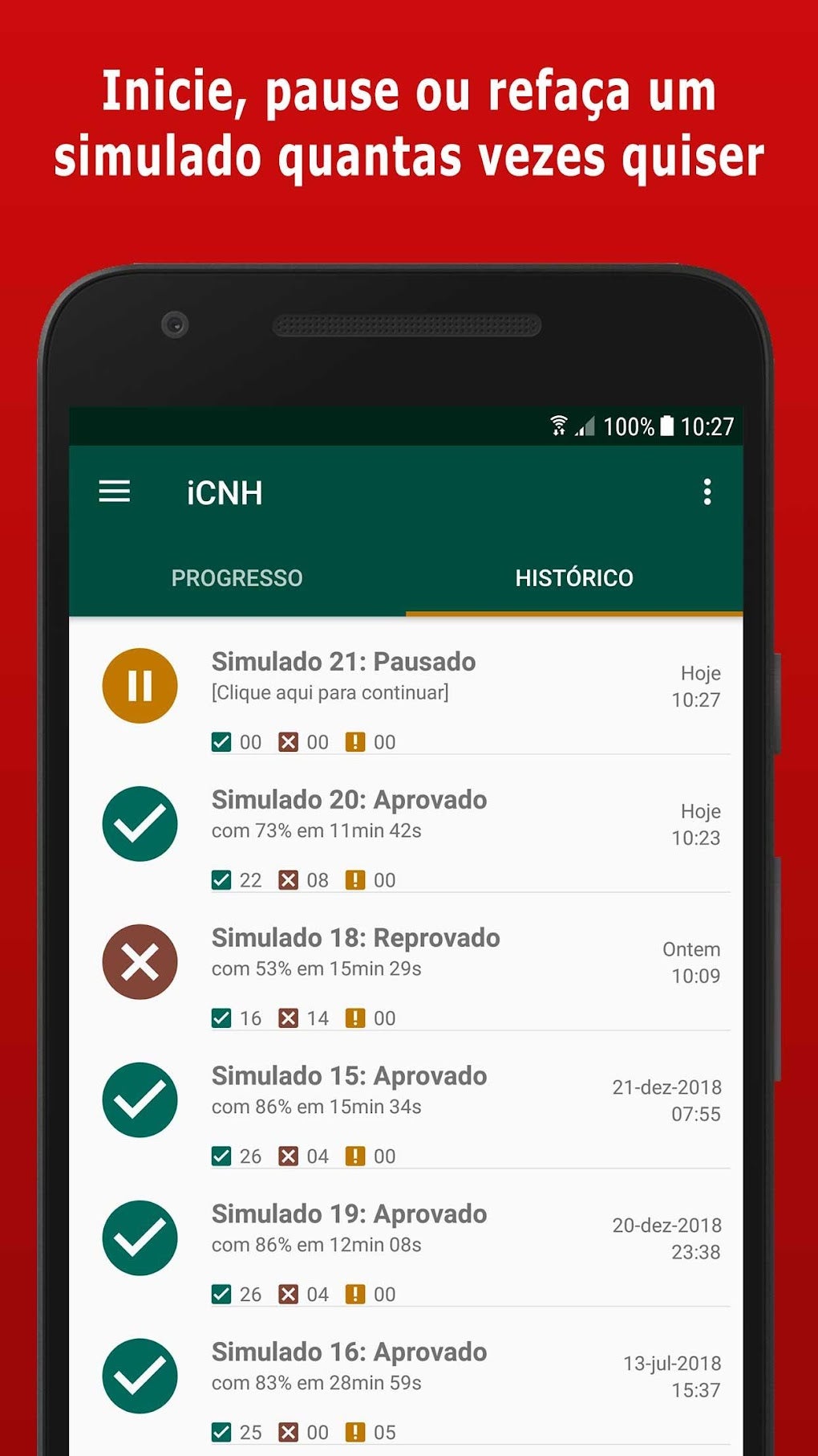 Simulado Detran SP - 2022 APK for Android - Download