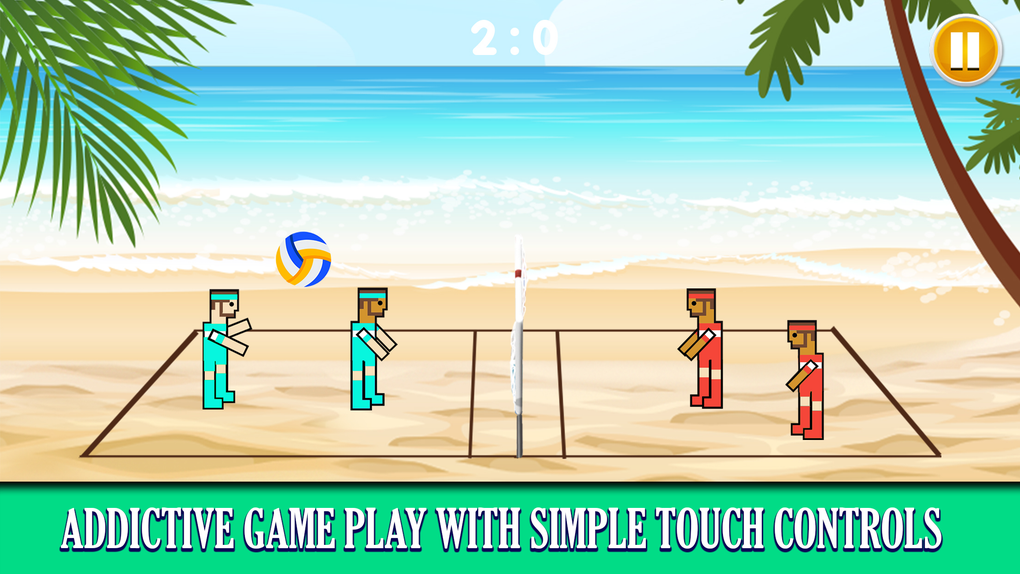 VolleyBall Sports Physics War for iPhone - Download