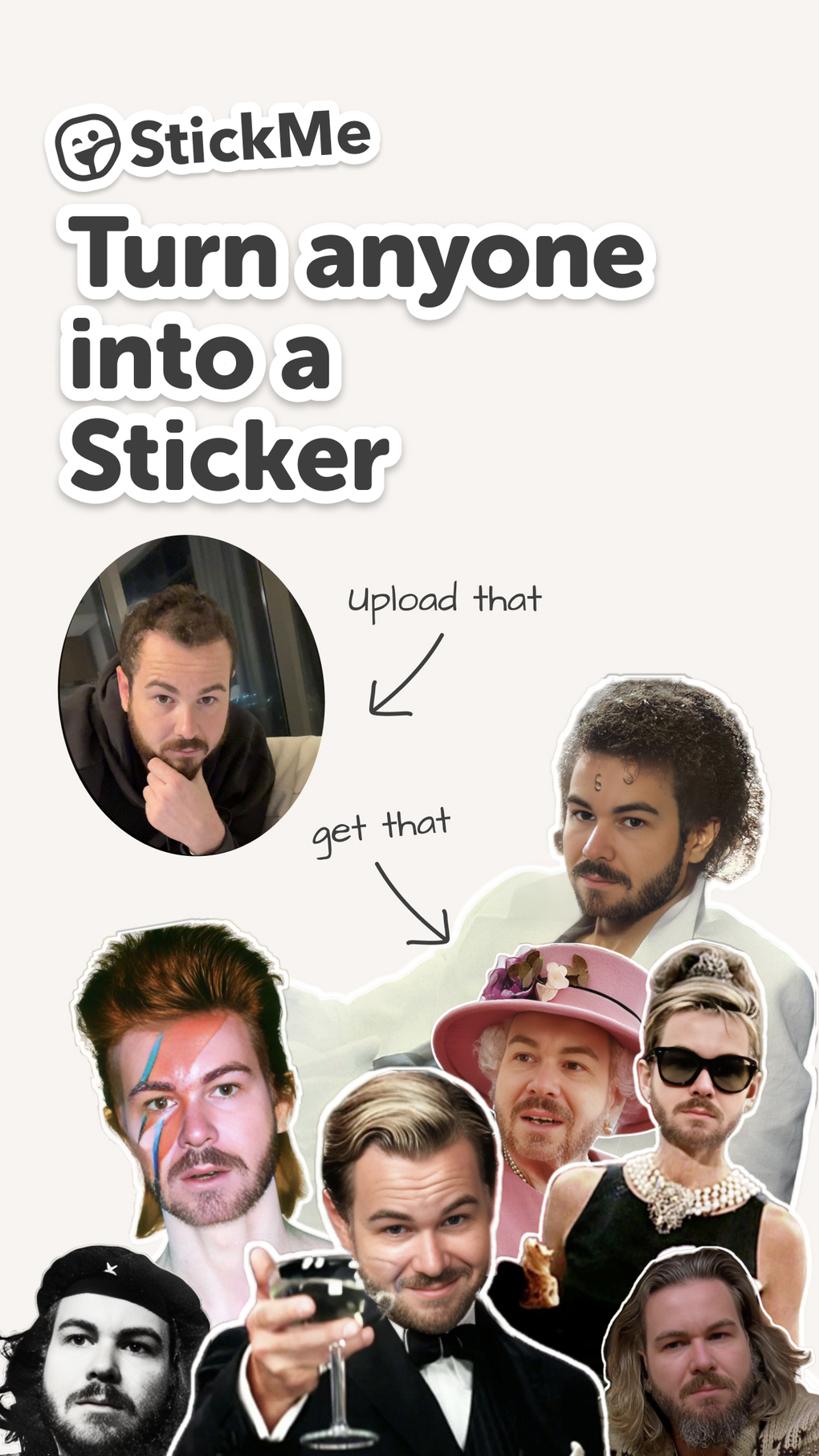 StickMe: Stickers starring you for iPhone - Download