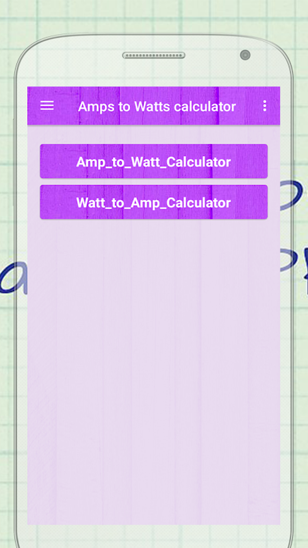 Amps To Watts Calculator APK Para Android Download Amps To Watts Calculator APK Para Android Download
