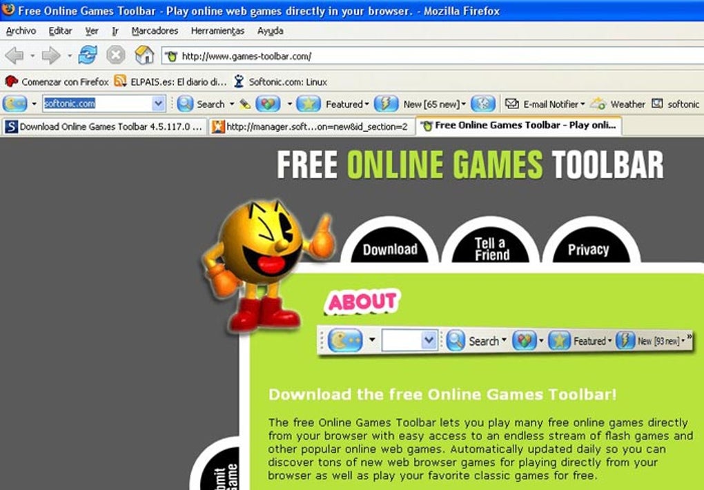 Online Games Toolbar - Descargar