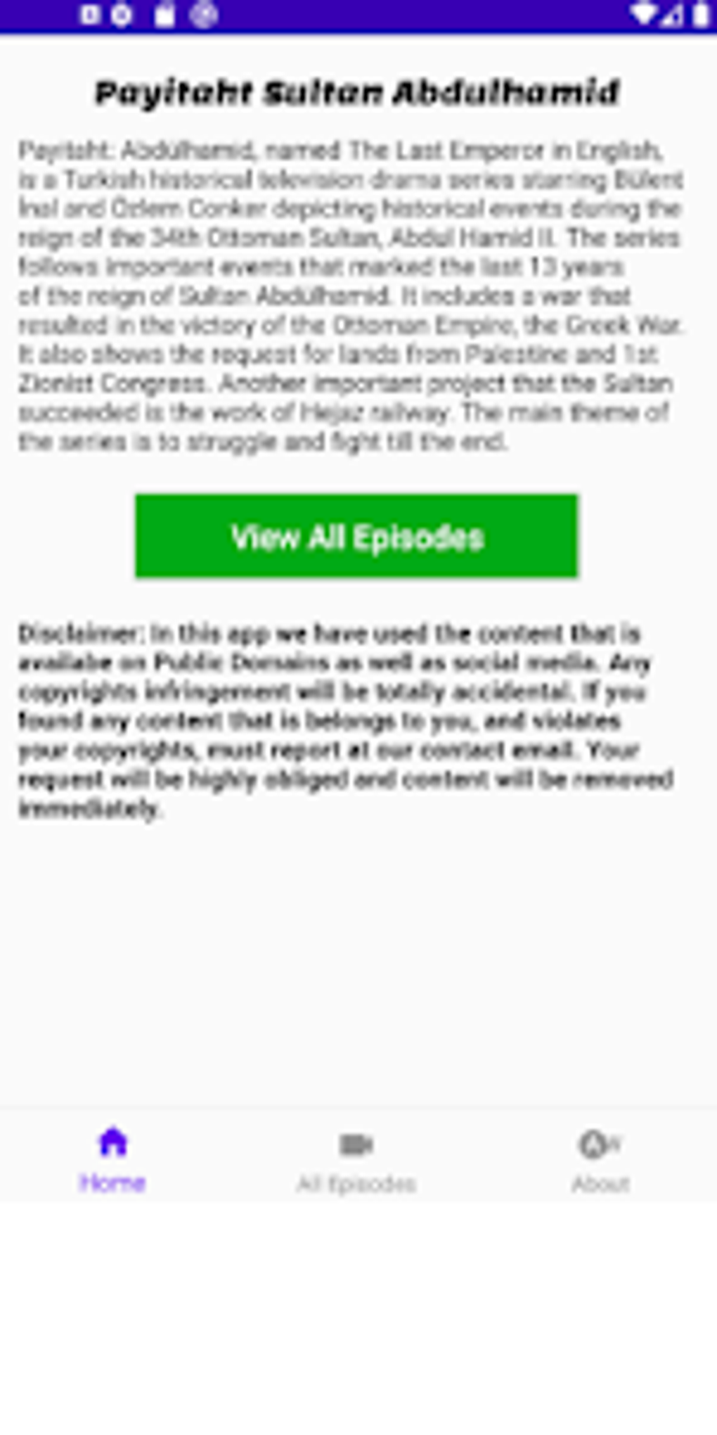 Sultan Abdul Hamid in Urdu for Android - Download