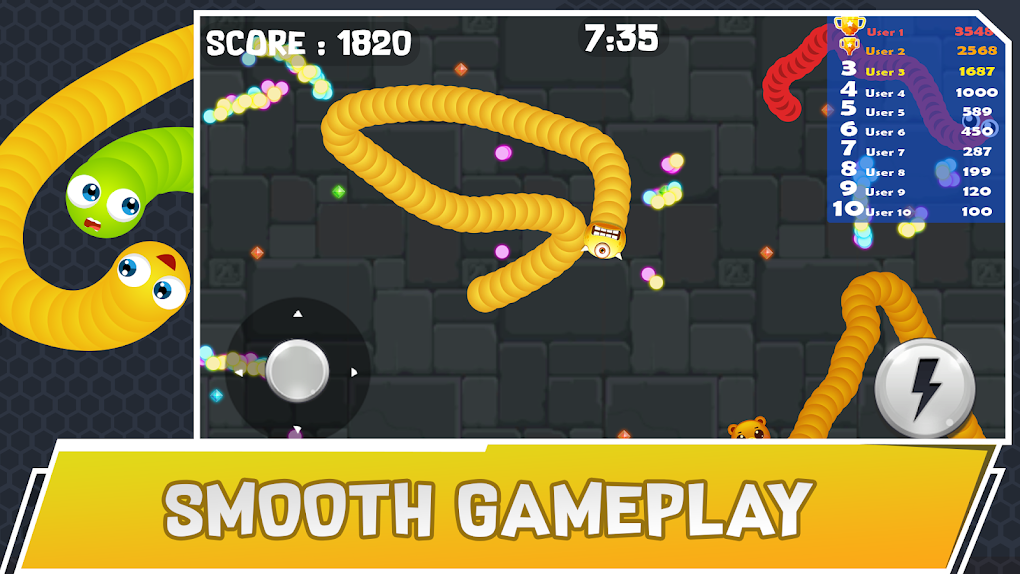 Angry Crawler Worm : Play snake game classic for Android - Download