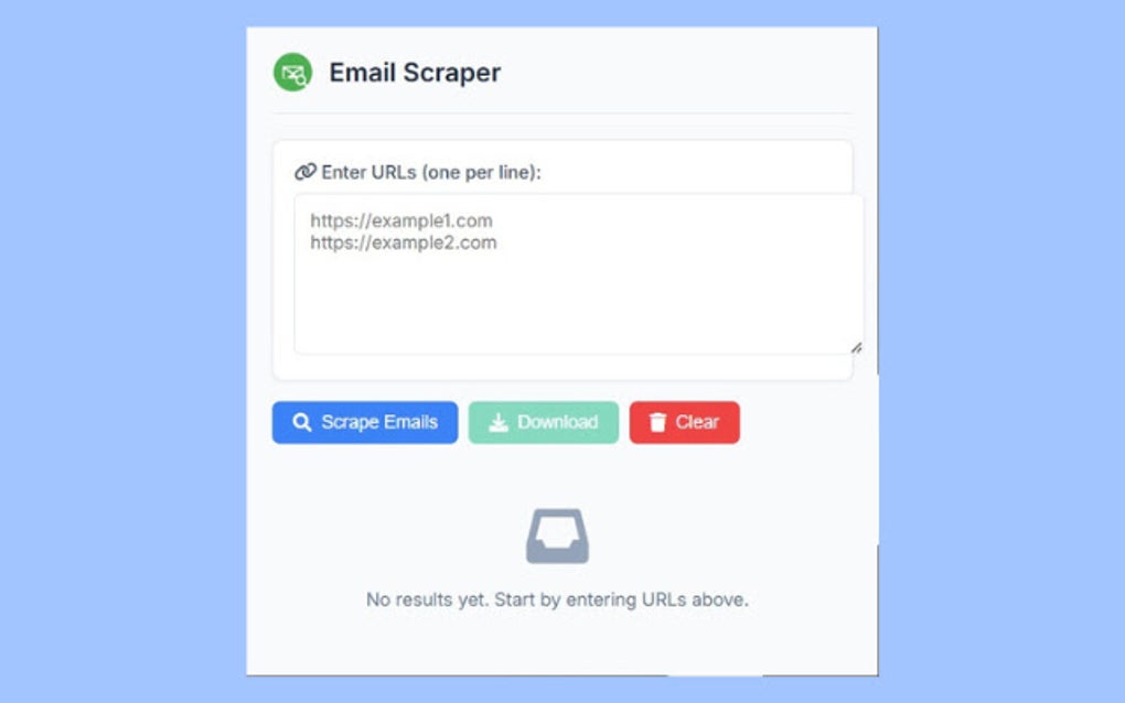 Email Scraper para Google Chrome - Extensión Descargar