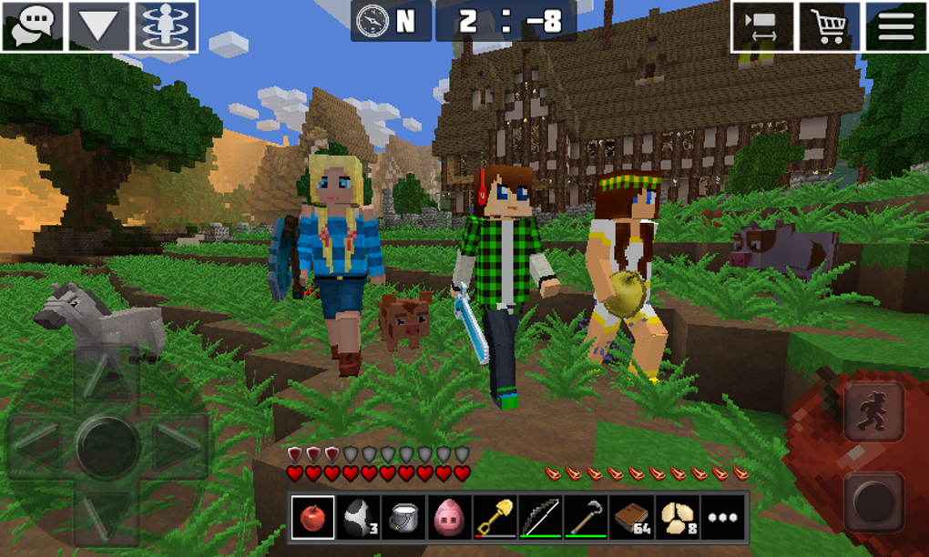 Planet of Cubes Craft Survival for Android - Download