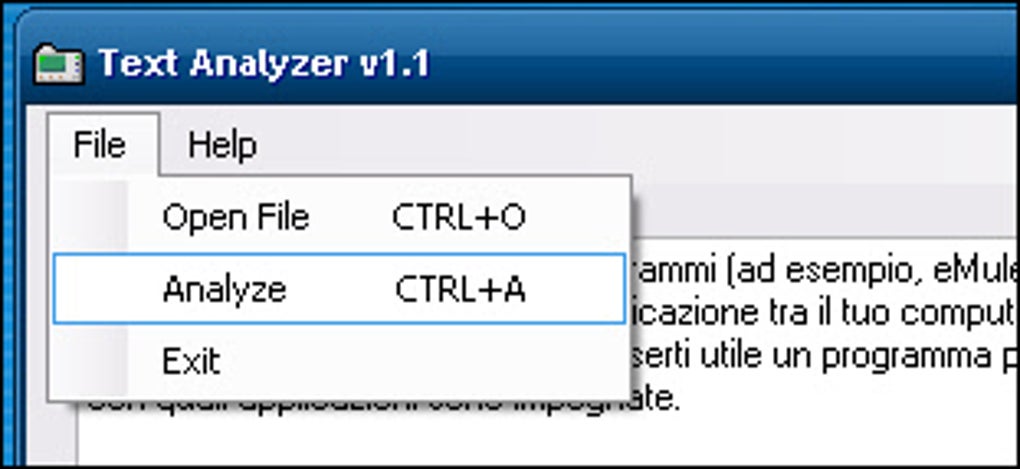 Text Analyzer - Download