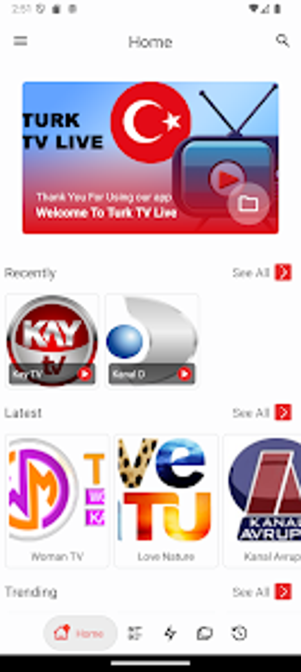 Turk Live TV para Android - Descargar