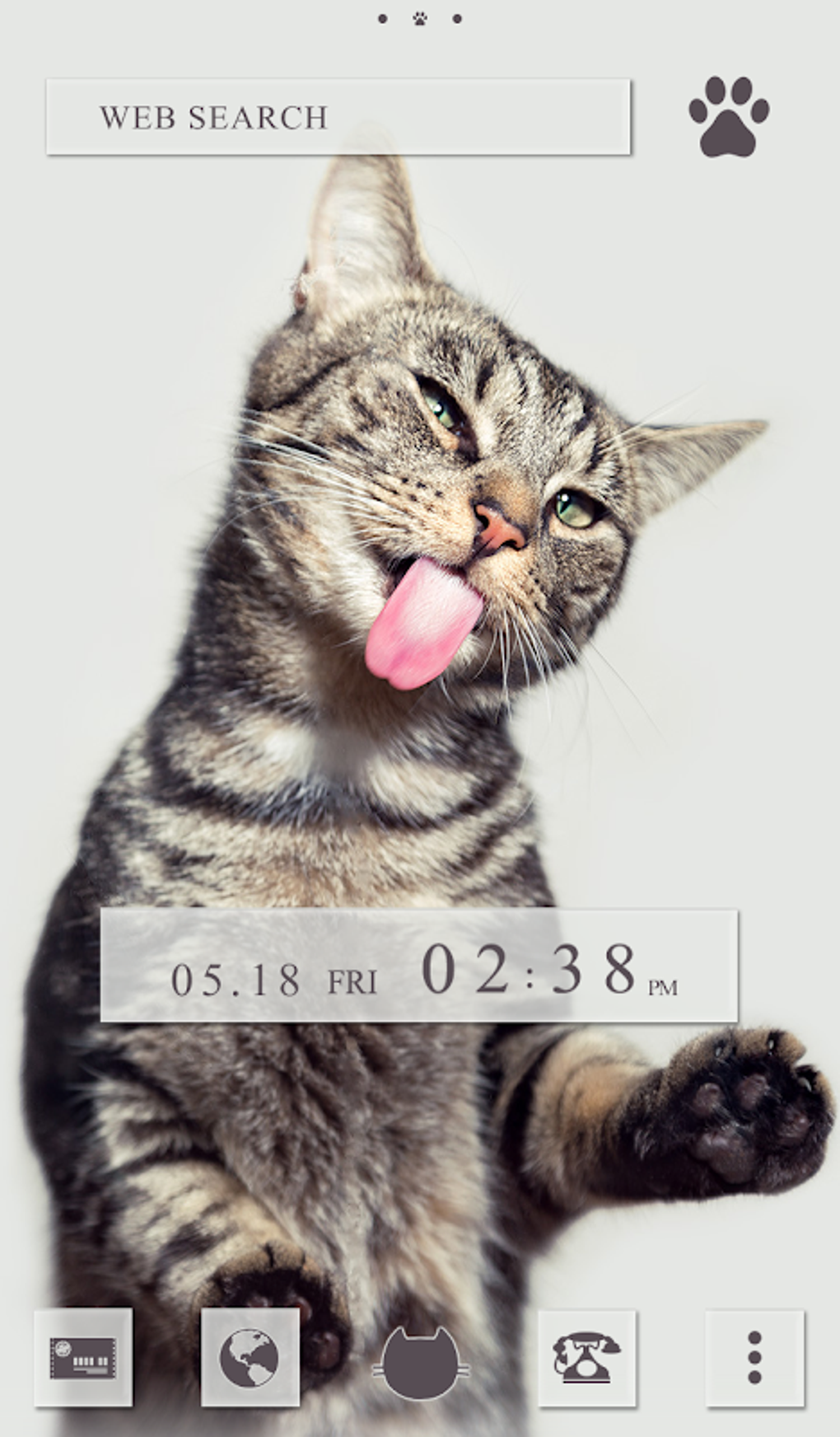 Cute Wallpaper Cat Licks Theme APK for Android - Download