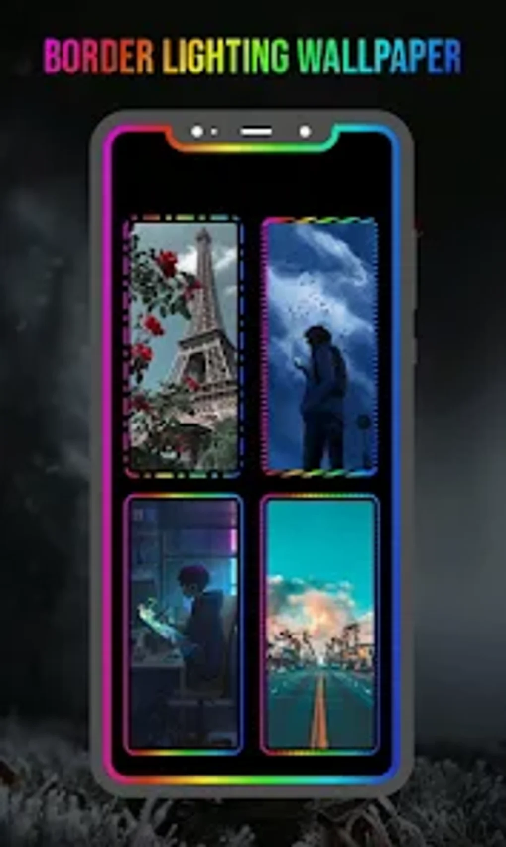 Edge Lighting Border Wallpaper para Android - Descargar