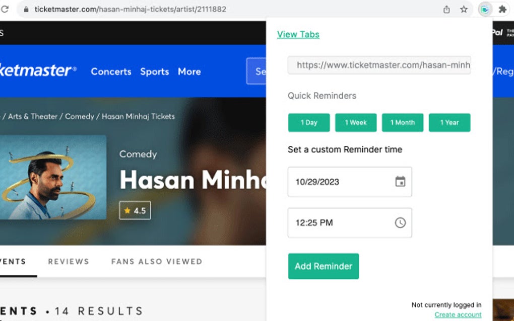 Tab Reminder for Google Chrome - Extension Download