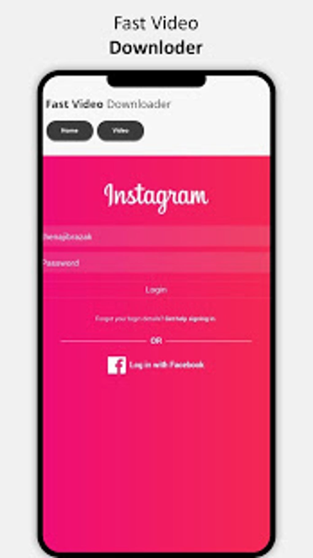 Fast Video Downloader for Insta para Android - Descargar