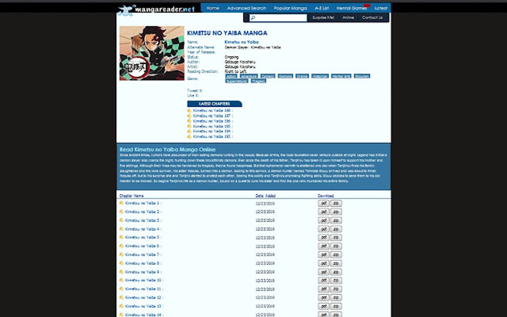 Manga Downloader for Google Chrome - Extension Download