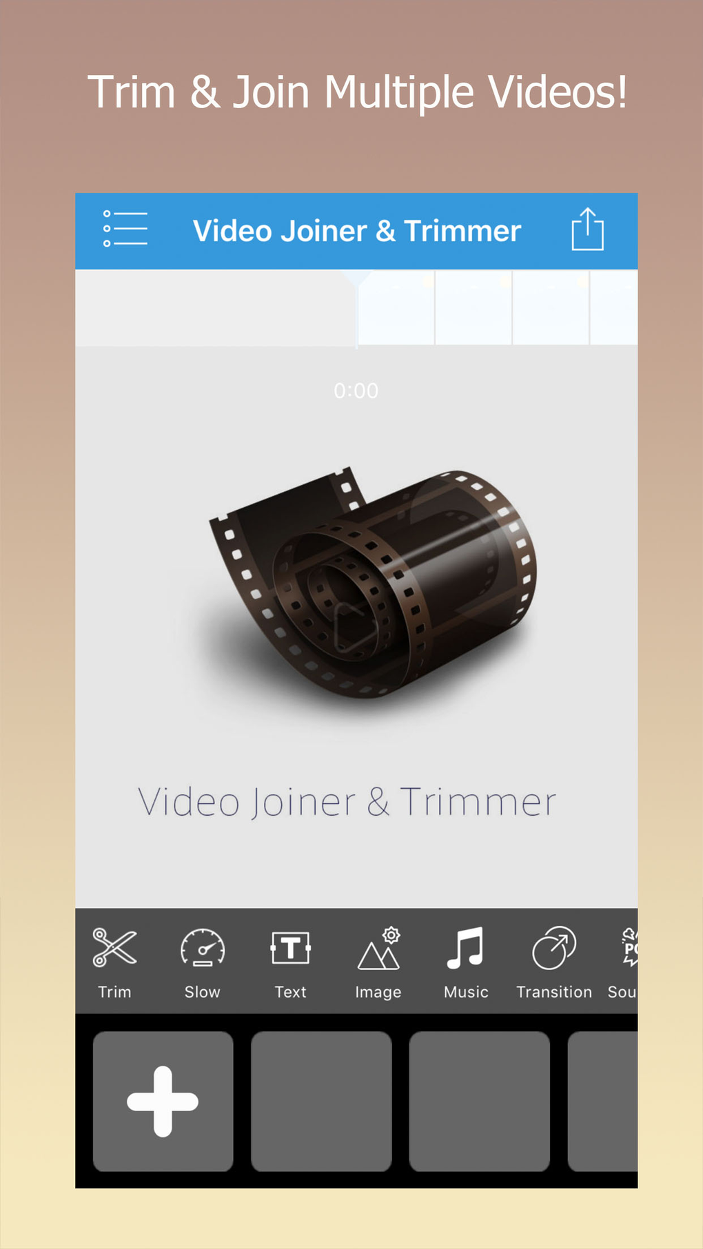 Video Joiner Trimmer for iPhone - Download