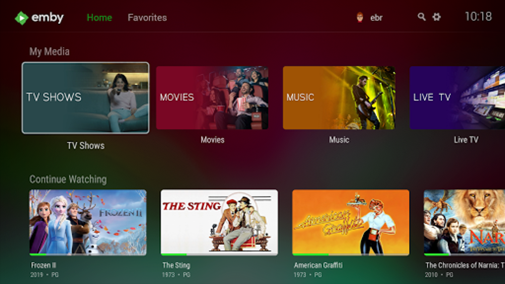 Emby for Android TV APK para Android - Descargar