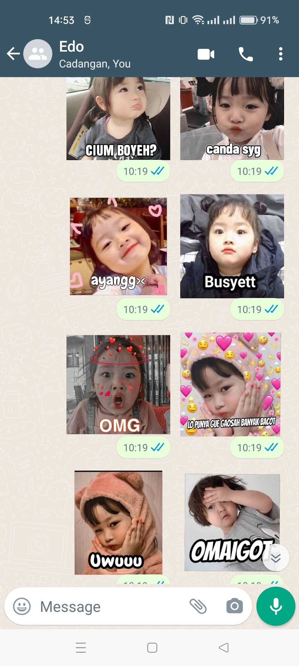 Stiker Wa Kwon Yuli Bahasa IND for Android - Download