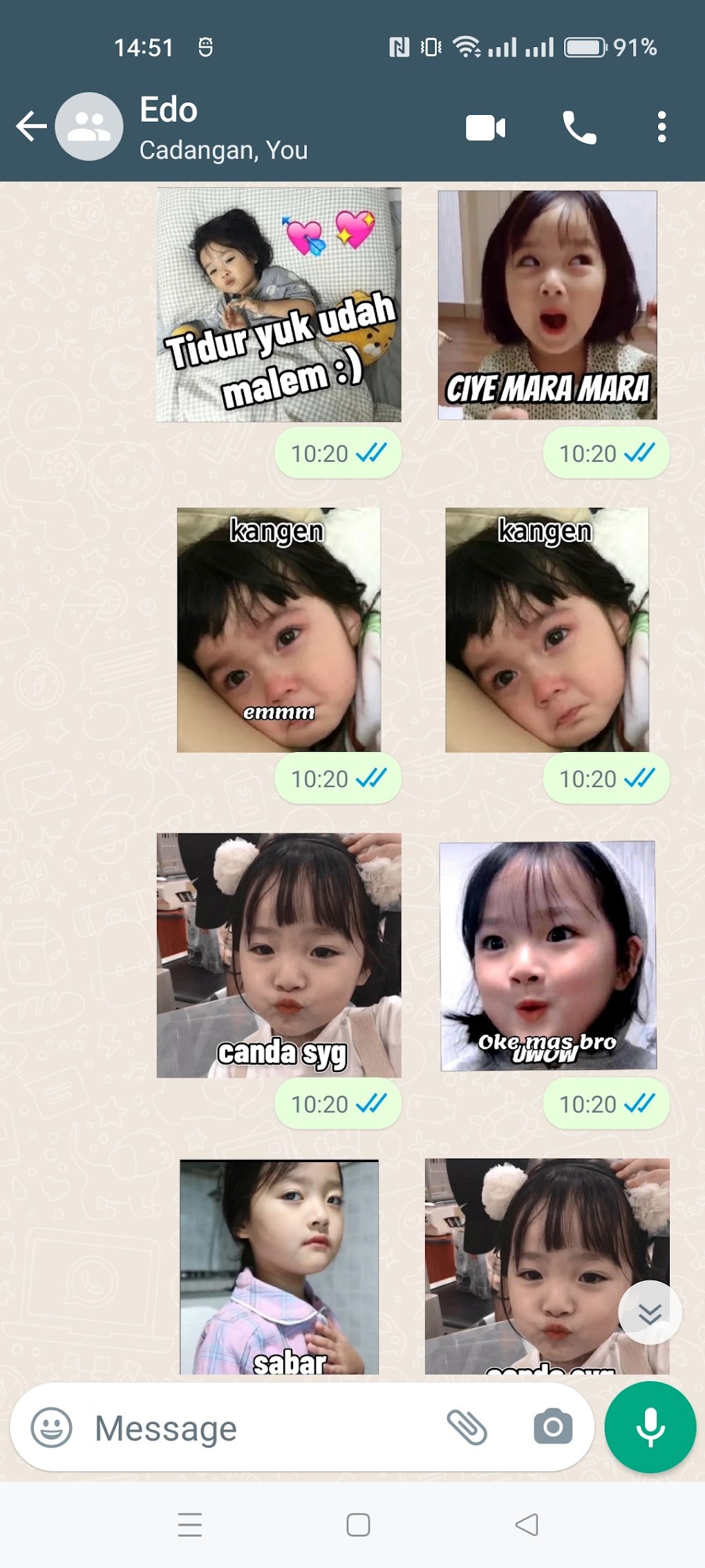 Stiker Wa Kwon Yuli Bahasa IND per Android - Download