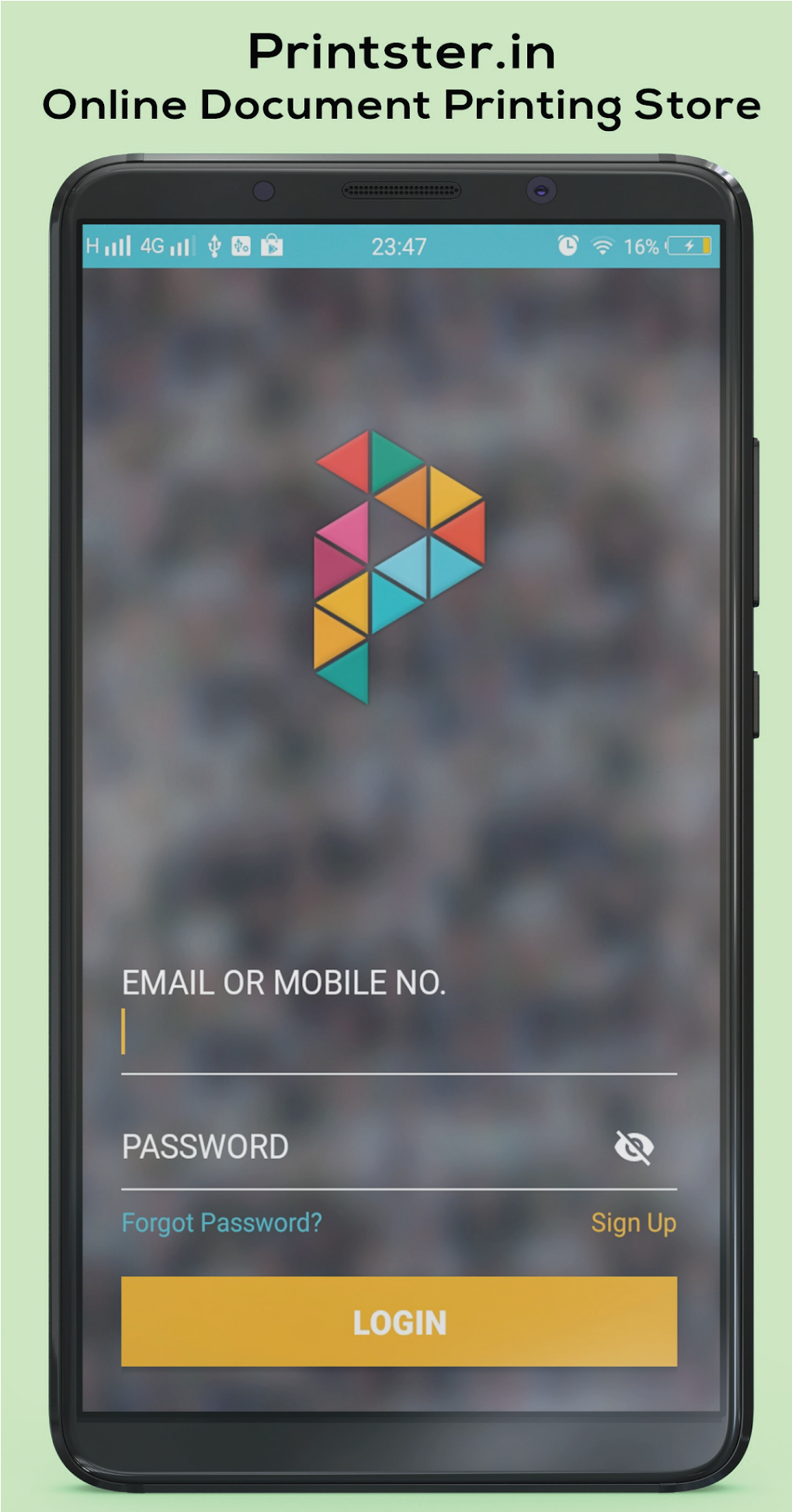 Printster.in : Documents EBooks Posters Printing for Android - Download
