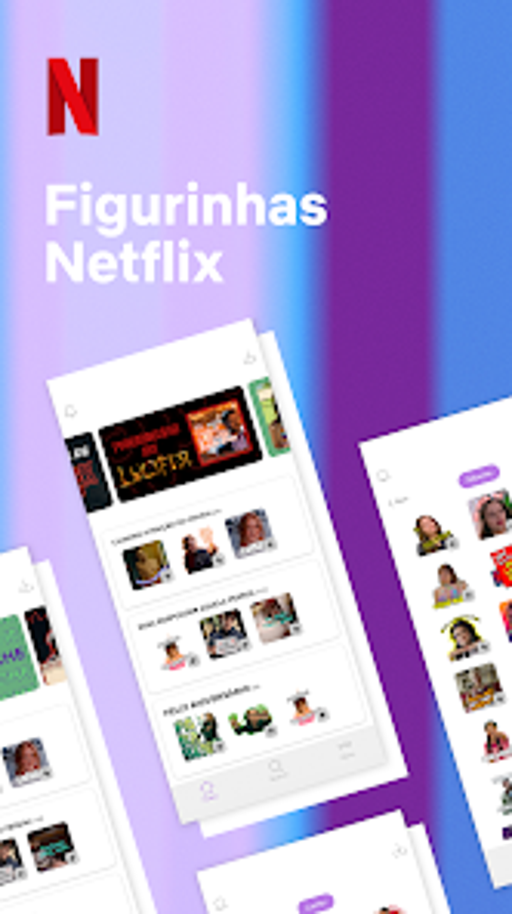 Android 용 Figurinhas Netflix - 다운로드
