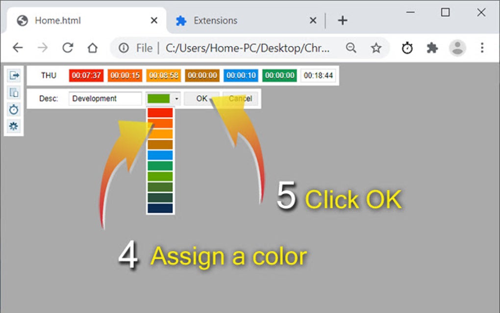 Chronos para Google Chrome - Extensión Descargar
