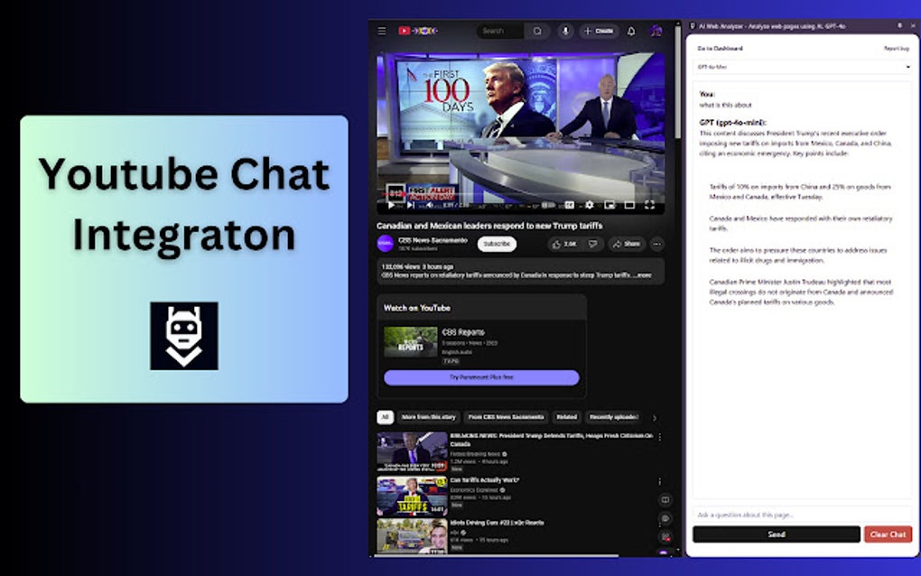 AI Web Analyzer - Analyze web pages using AI, GPT-4o สำหรับ Google Chrome - ส่วนขยาย ดาวน์โหลด