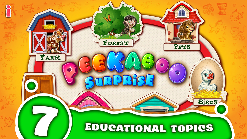 Peekaboo Educational kids game for iPhone - Download