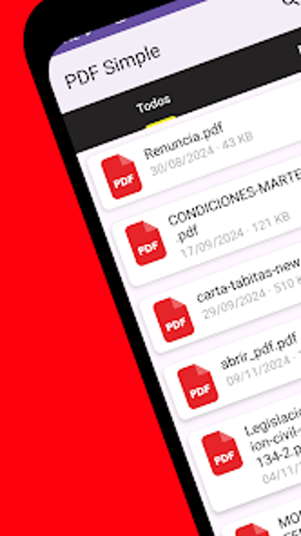 Pdfusion -Lector y Escáner PDF für Android - Download