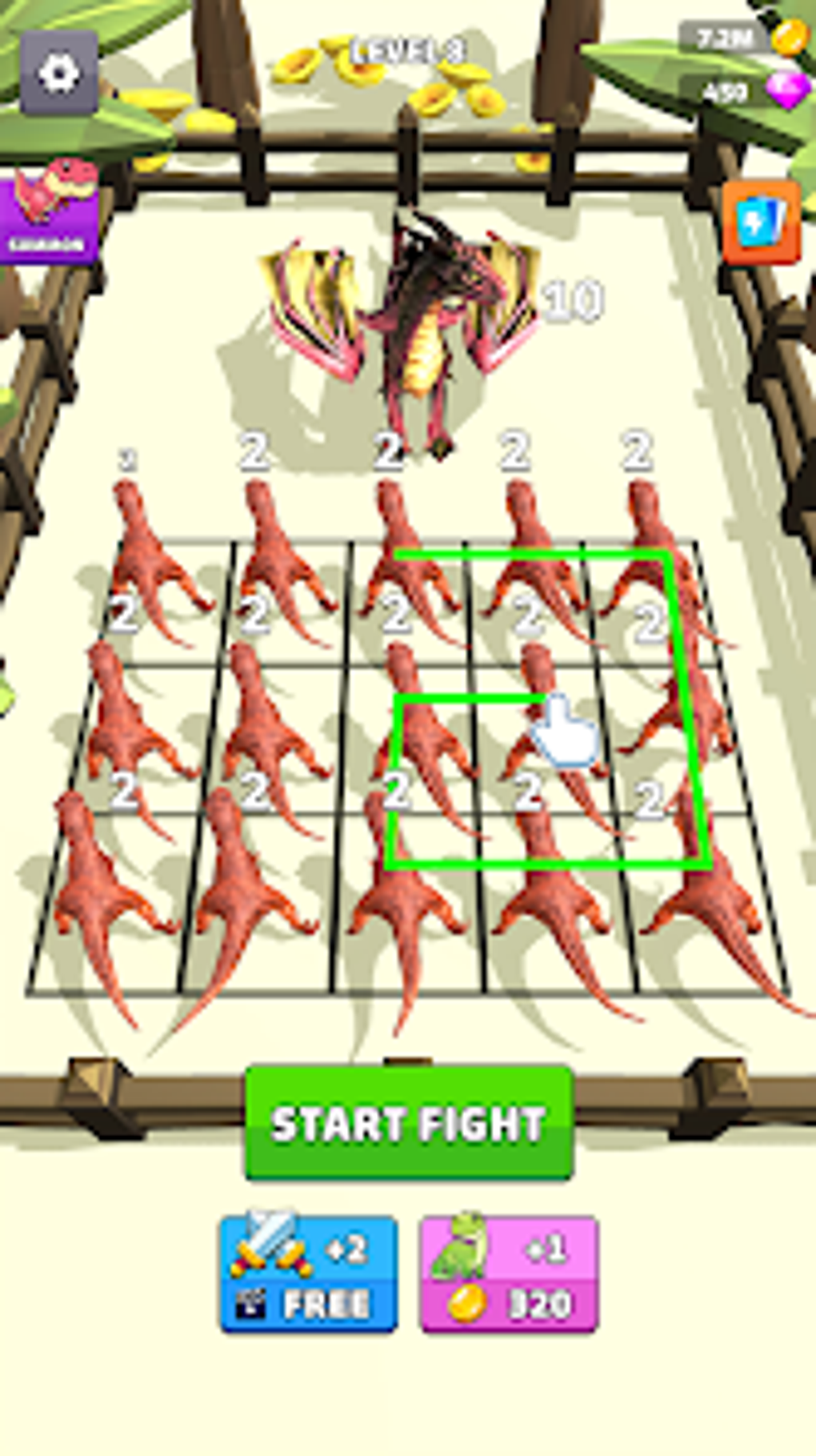 Dragons Merge: Battle games para Android - Descargar