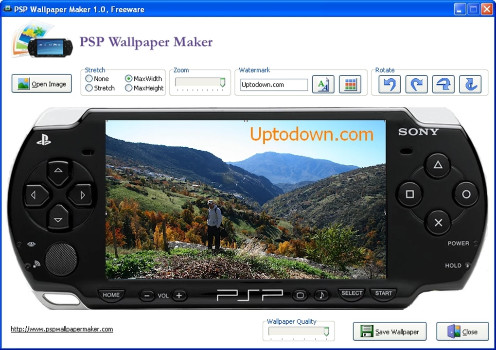PSP Wallpaper Maker - Download