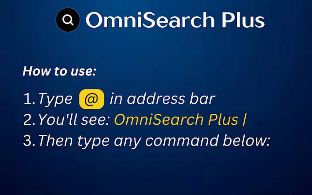 OmniSearch Plus - ChatGPT, Claude, YouTube, Bing Search Bar สำหรับ ...