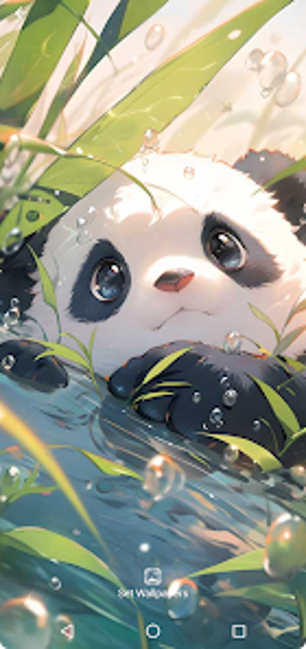 Cute Sweet Panda Wallpaper para Android - Descargar