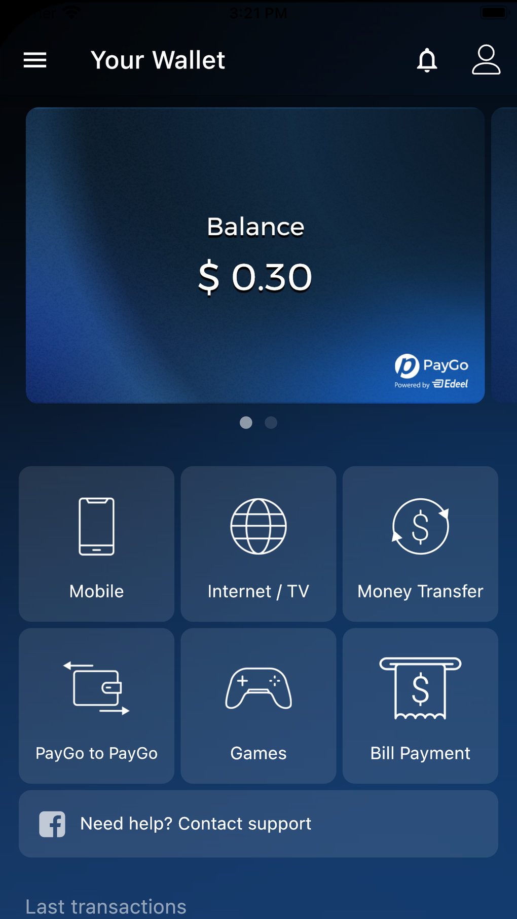 PayGo Wallet for iPhone - Download