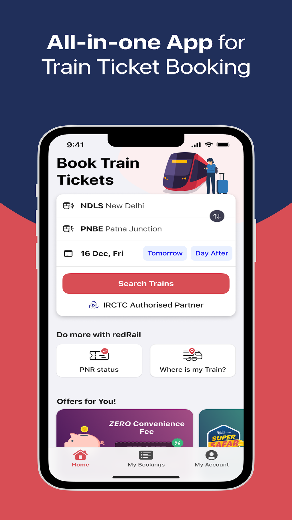 RedRail Train Ticket Booking For IPhone Download RedRail Train Ticket Booking For IPhone Download