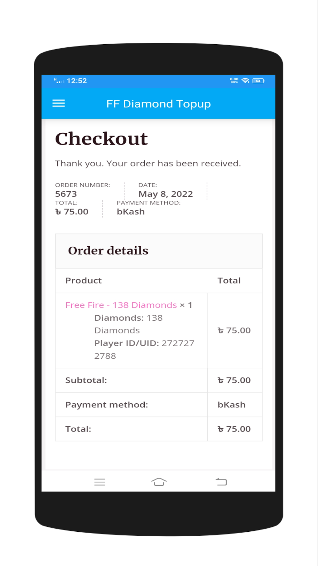 Topup Express - Diamond Topup for Android - Download