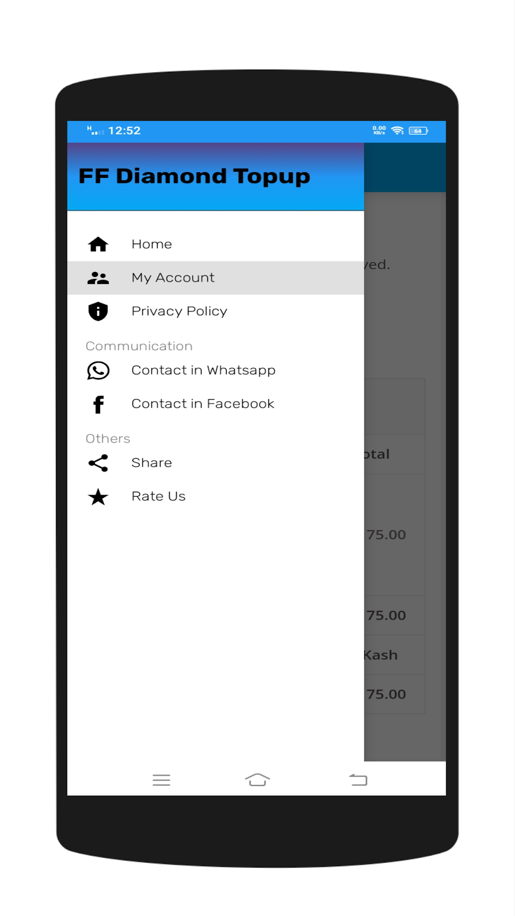 Topup Express - Diamond Topup for Android - Download