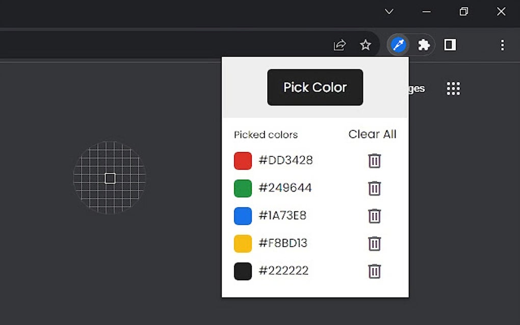 Simple Color Picker Google Chrome için - Eklenti İndir