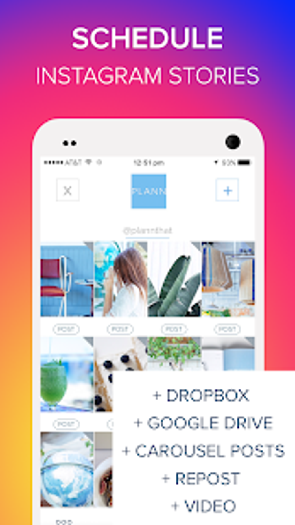 Plann: Preview Analytics Schedule for Instagram APK for Android - Download
