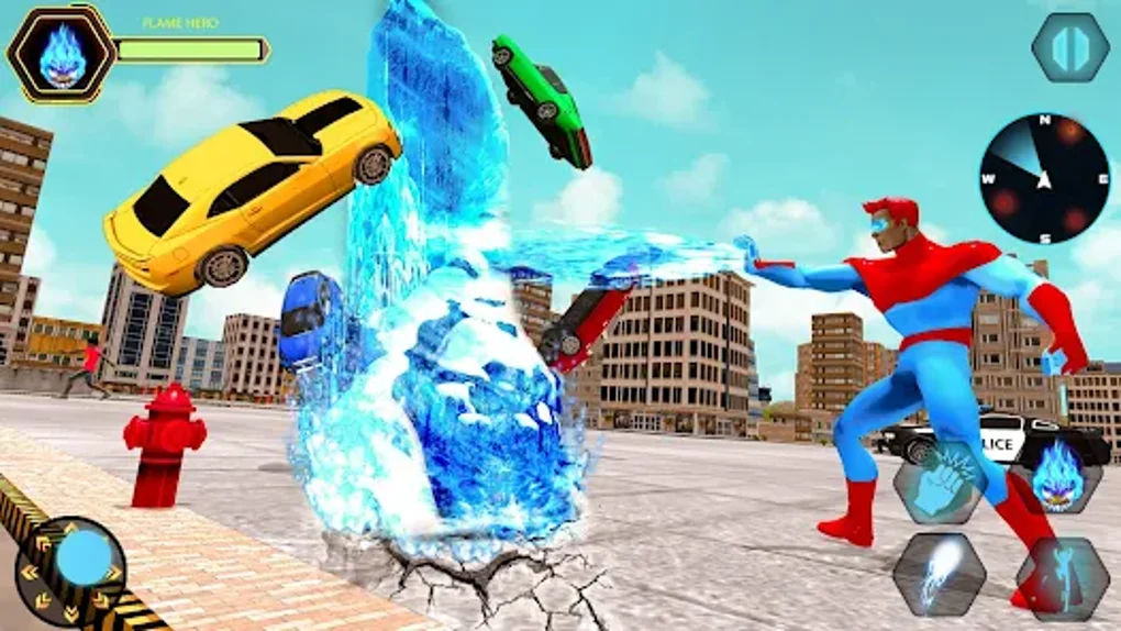 Snow Storm Super Robot Man for Android - Download