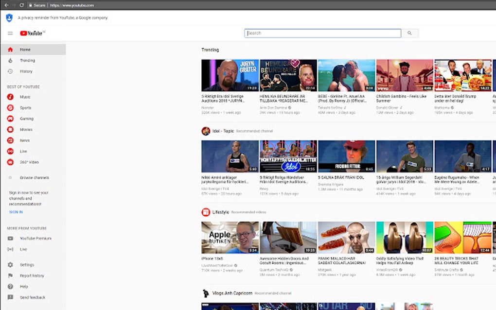 Youtube Search Focus for Google Chrome - Extension Download