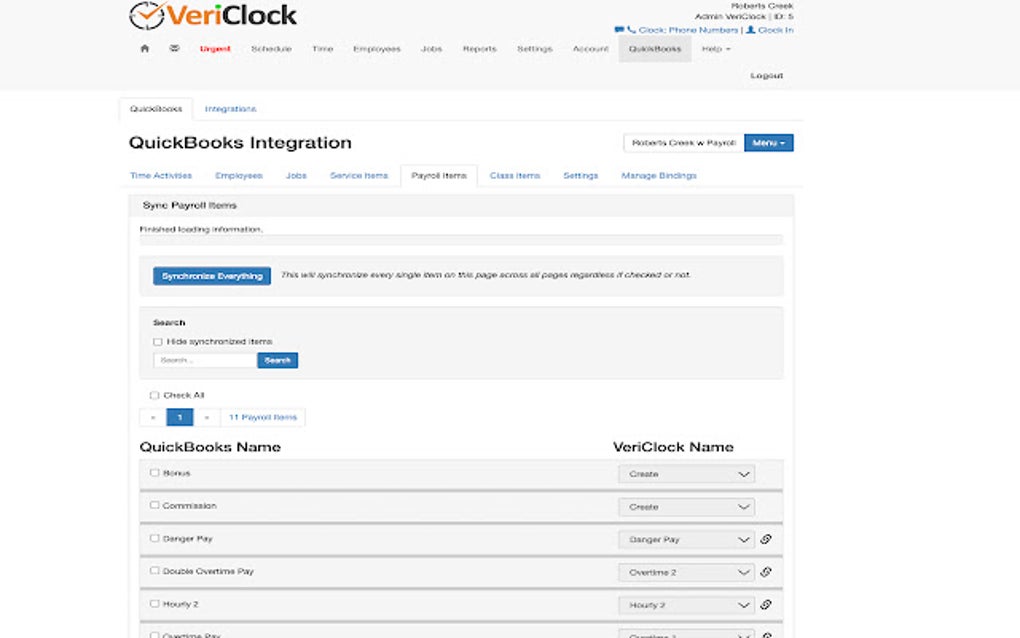 VeriClock Extension For Integrations Google Chrome 용 - 확장 프로그램 다운로드